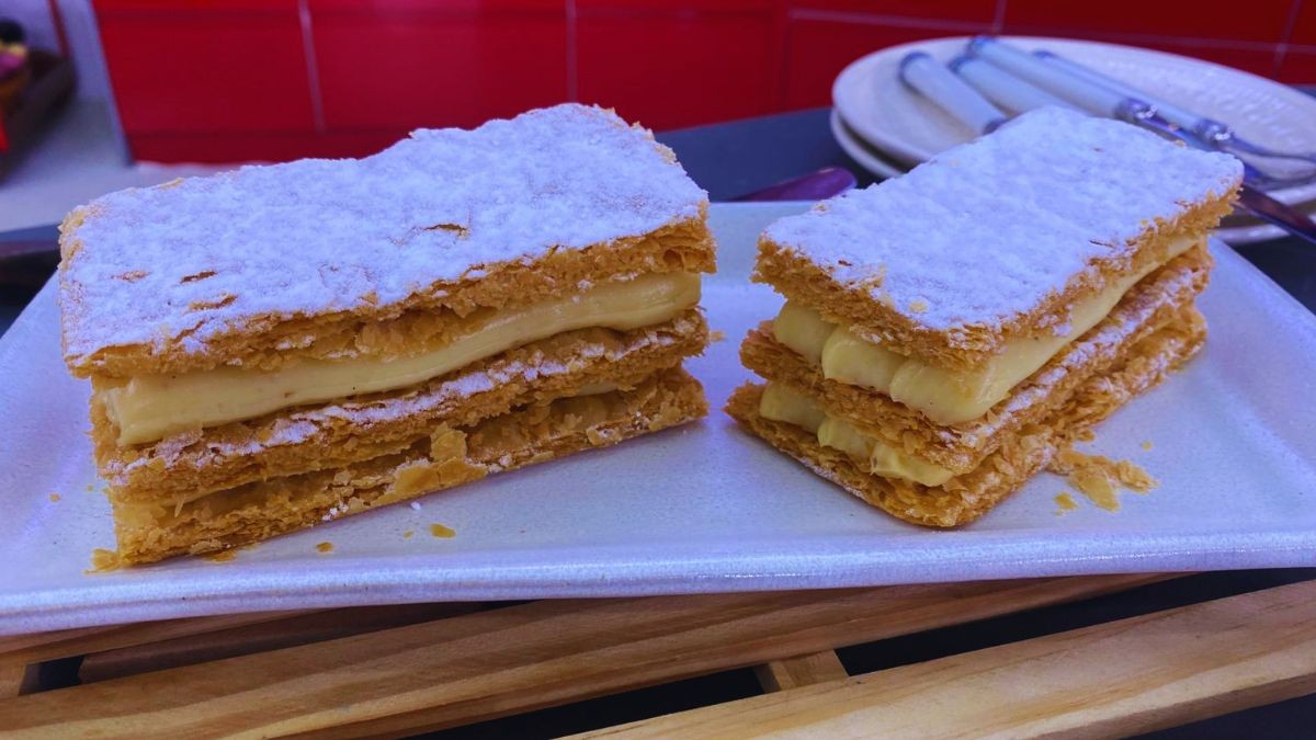 Massa folhada para mil-folhas | Salgados | Receitas