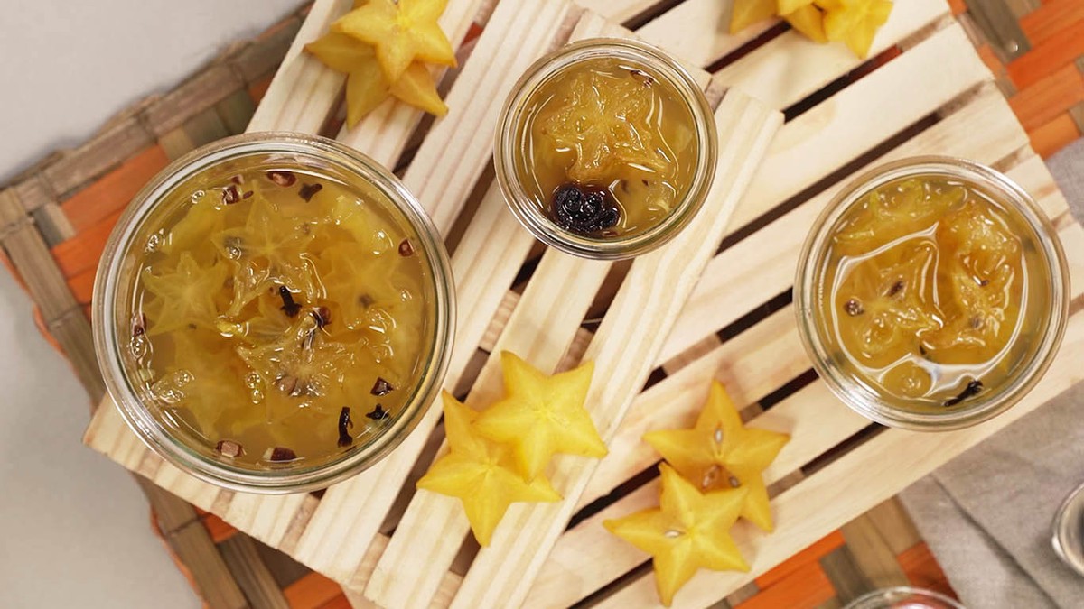 Compota de carambola | Geleias e Compotas | Receitas