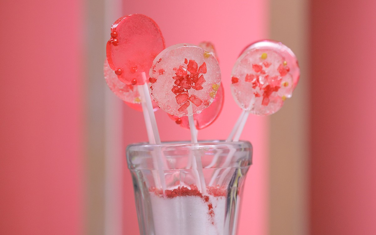 Pirulitos de cristal rock | Que seja doce | Receitas