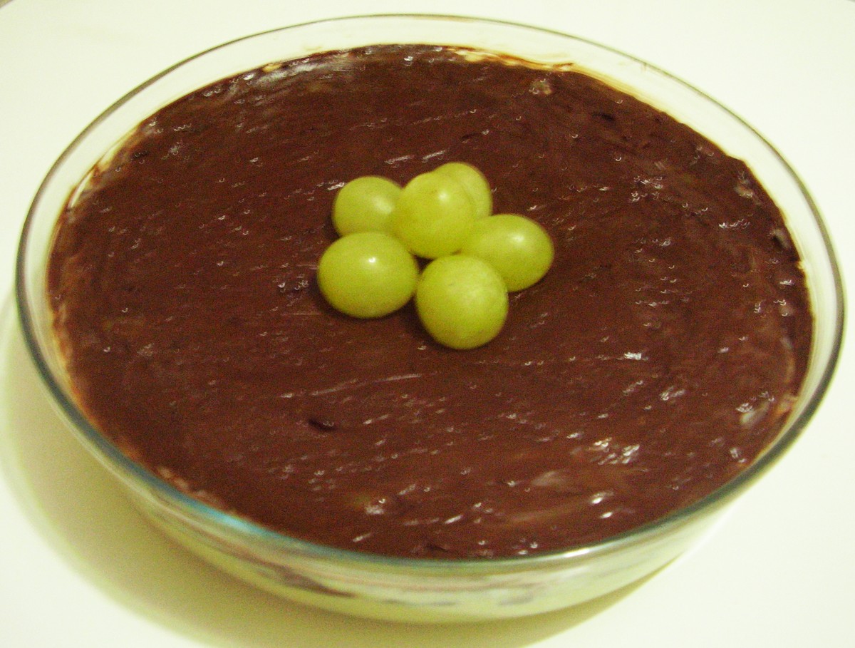 Surpresa de Uva e Chocolate | Doces e sobremesas | Receitas