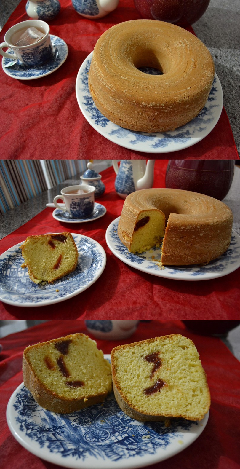 Bolo caseiro com goiabada | Receitas