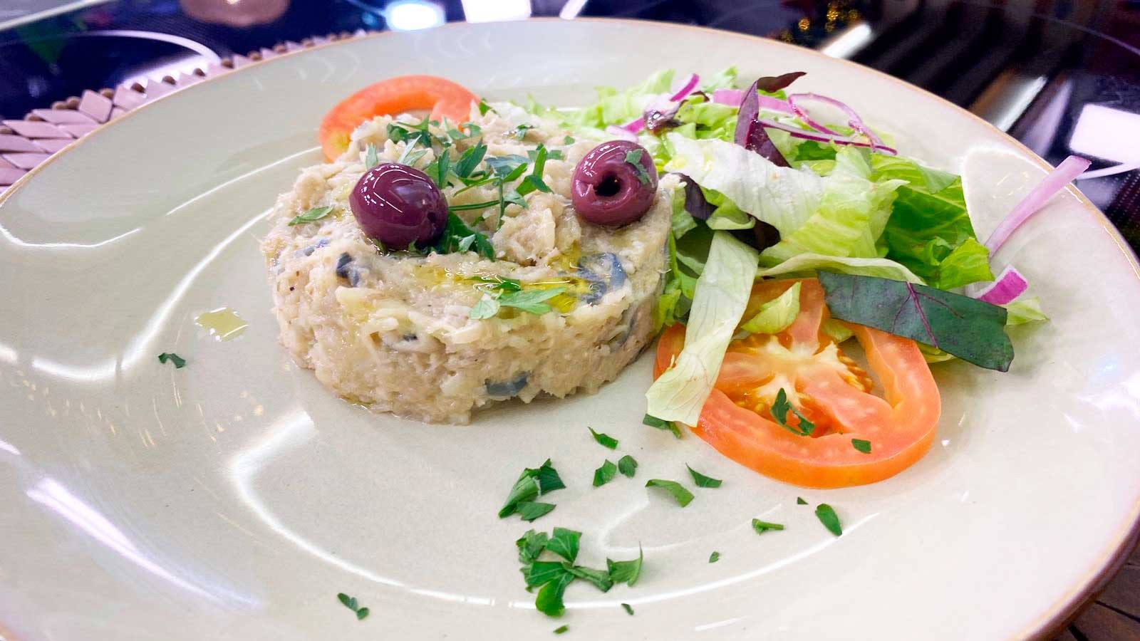 Bacalhau à Brás do chef português Julio Fernandes