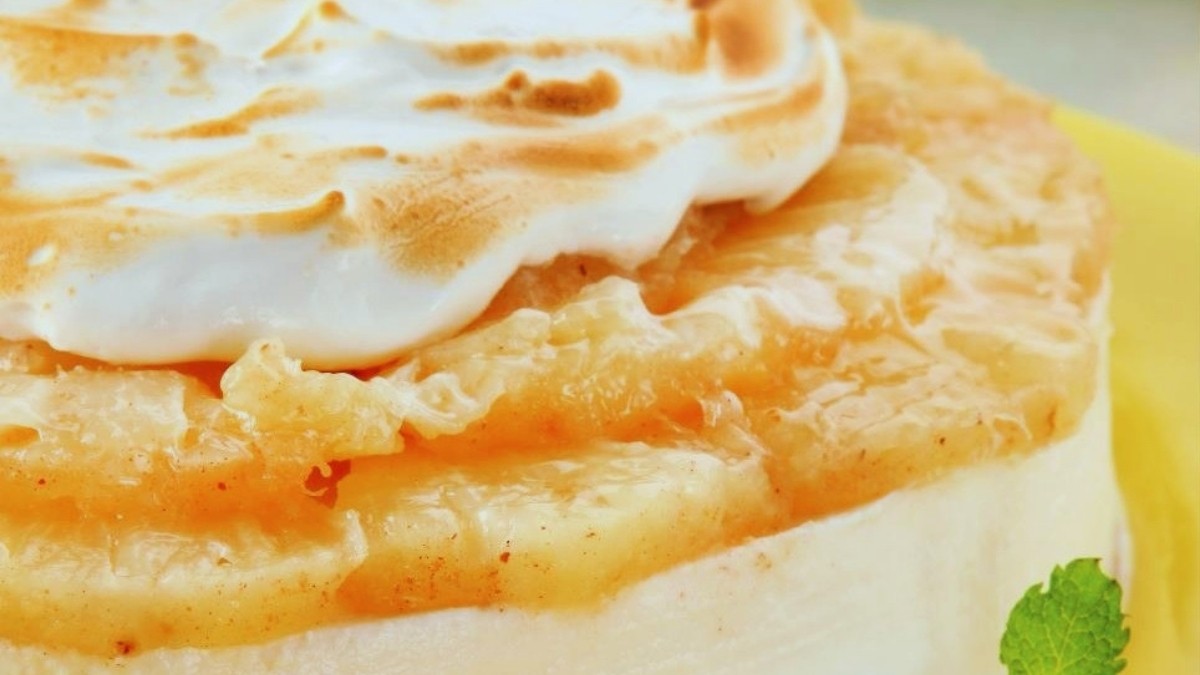 Torta tropical de abacaxi | Doces | Receitas
