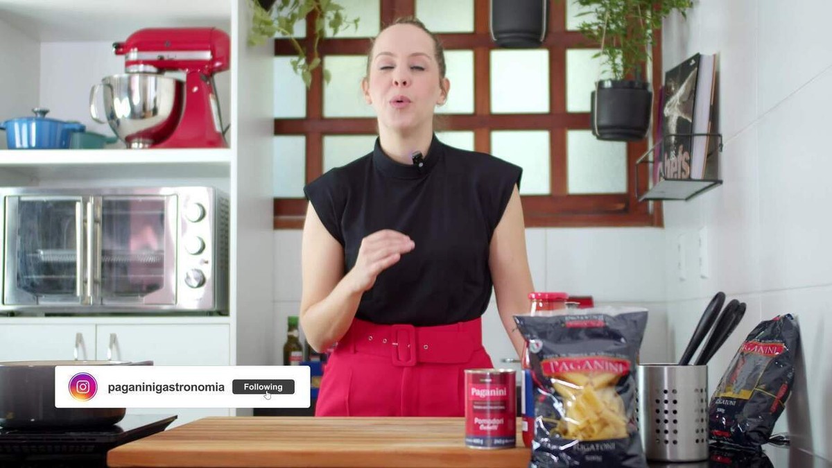 Rigatoni recheado e gratinado com molho rosé | Especial publicitário ...