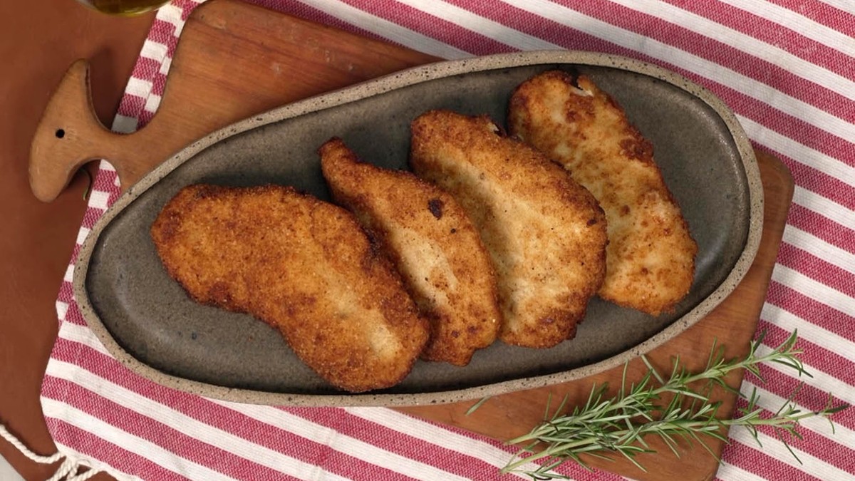 Filé de frango à milanesa | Aves | Receitas