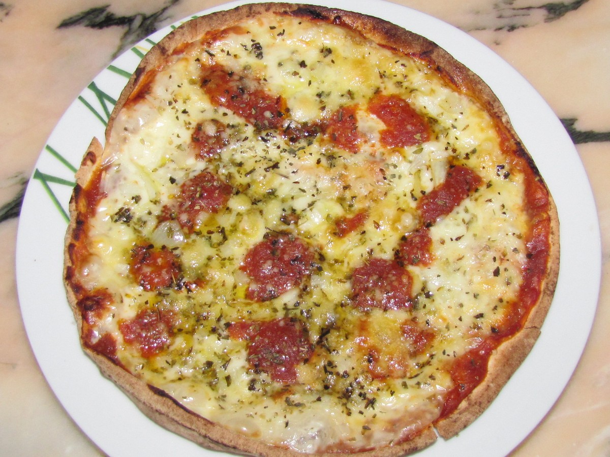 Pizza no Pão Árabe | Pizzas | Receitas