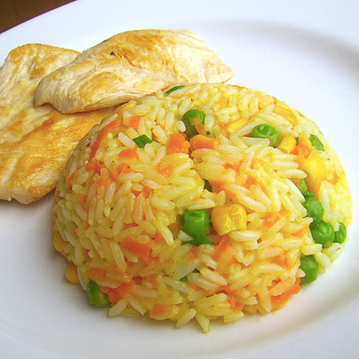 Arroz colorido | Acompanhamentos | Receitas
