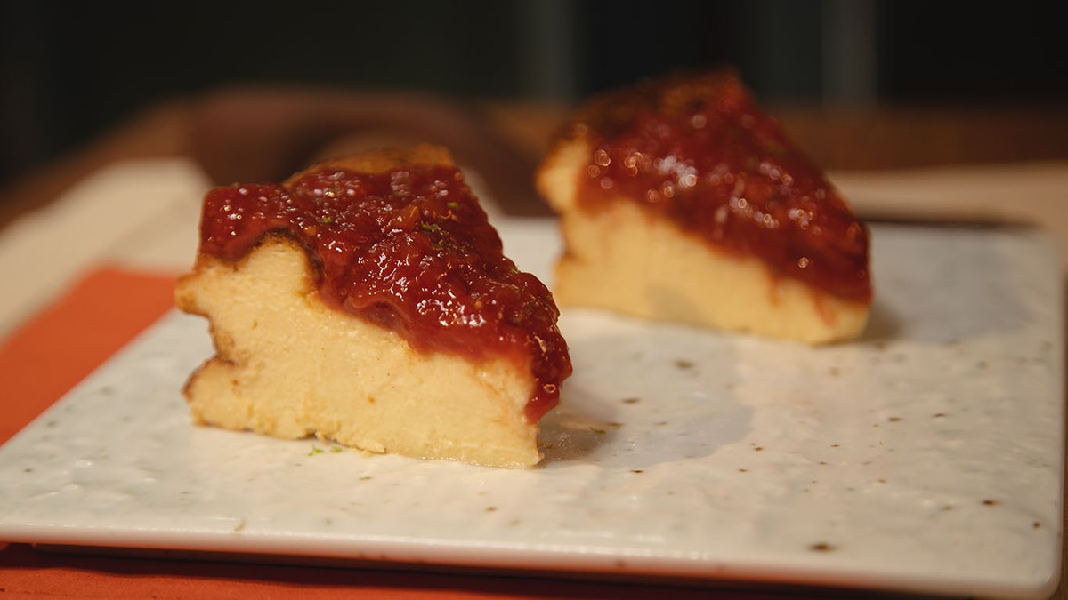 Cheesecake de goiabada com queijo minas | Tempero de Família | Receitas