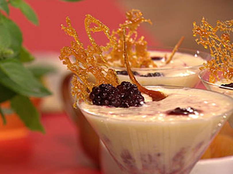 Frozen mousse de damasco | Receitas