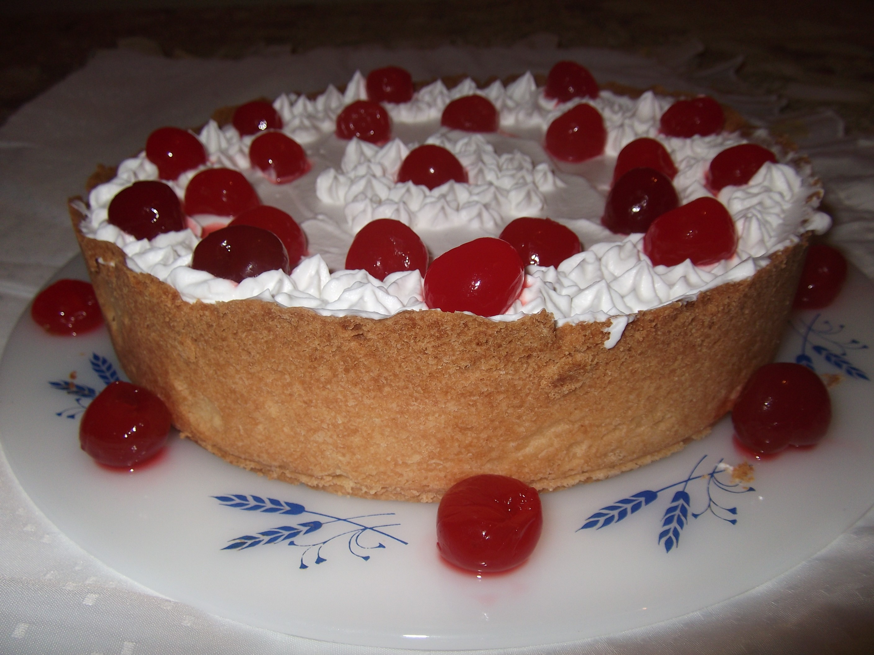 torta com cerejas | Receitas