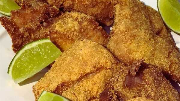 Tambaqui no fubá | Receitas