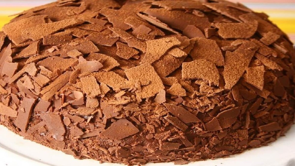 Bolo De Mousse De Chocolate Cachinhos Dourados
