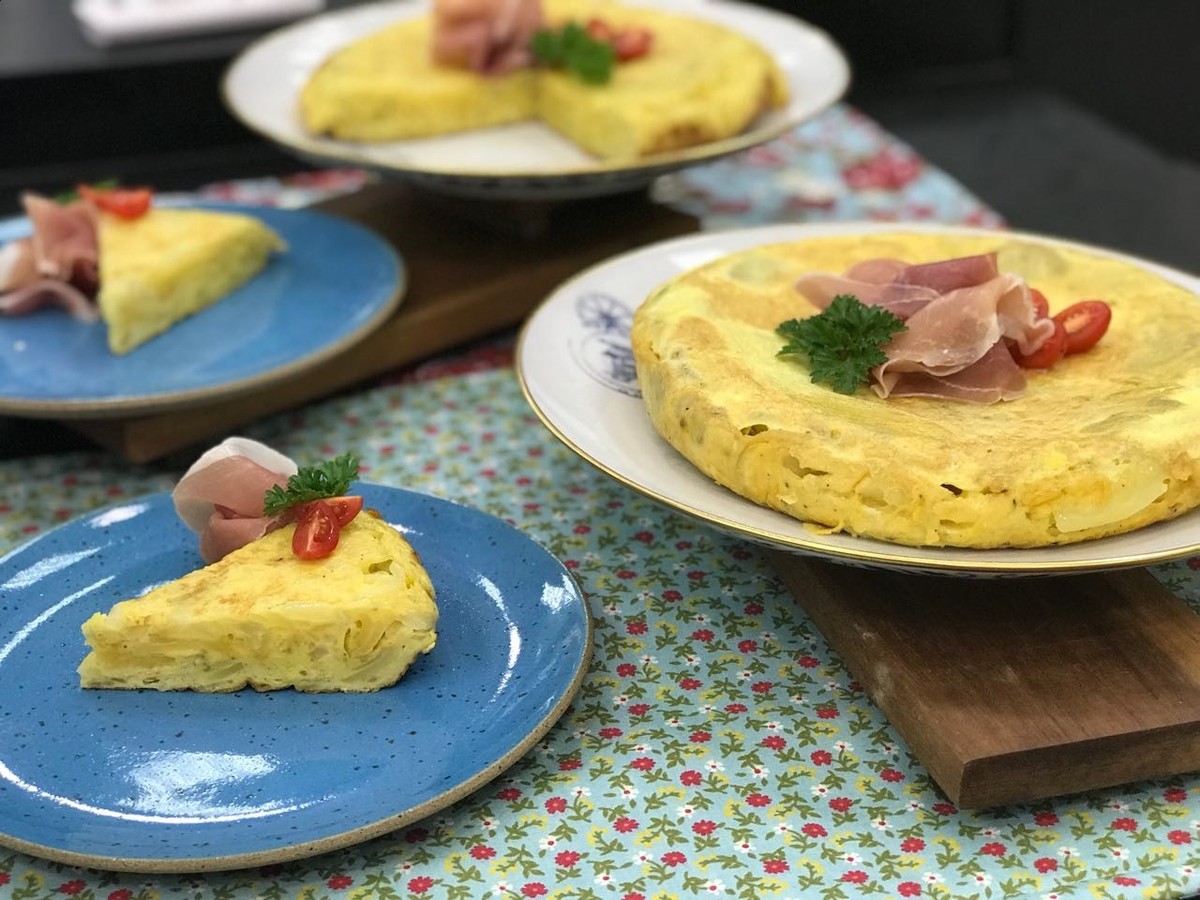 Tortilla Espanhola | Pães e salgados | Receitas