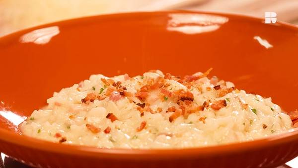 Risoto de bacon | Receitas
