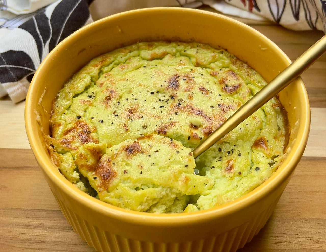 Suflê de Chuchu da Juju Guerra | Receitas