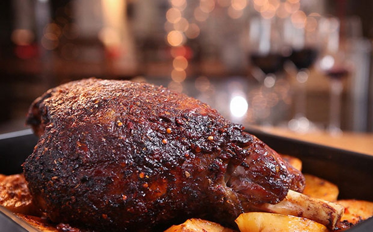 Cordeiro assado com batatas | Natal | Receitas