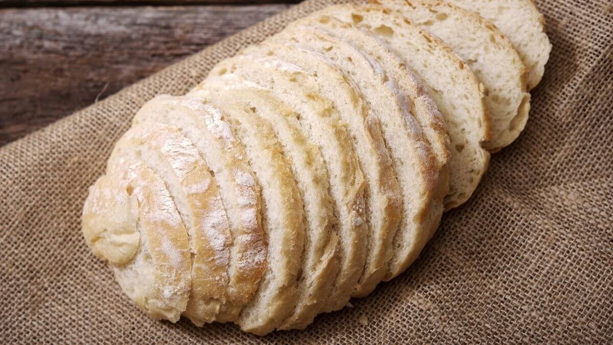Pão italiano com fermento natural | Receitas