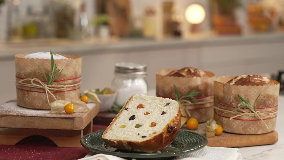 Panetone caseiro - Receitas Práticas