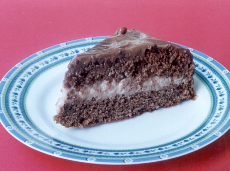 Bolo de Chocolate Recheado com Coco | Receitas