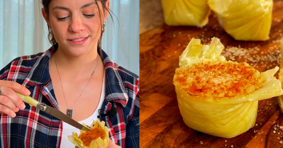 Pamonha brulée da chef Elisa Fernandes | Receitas