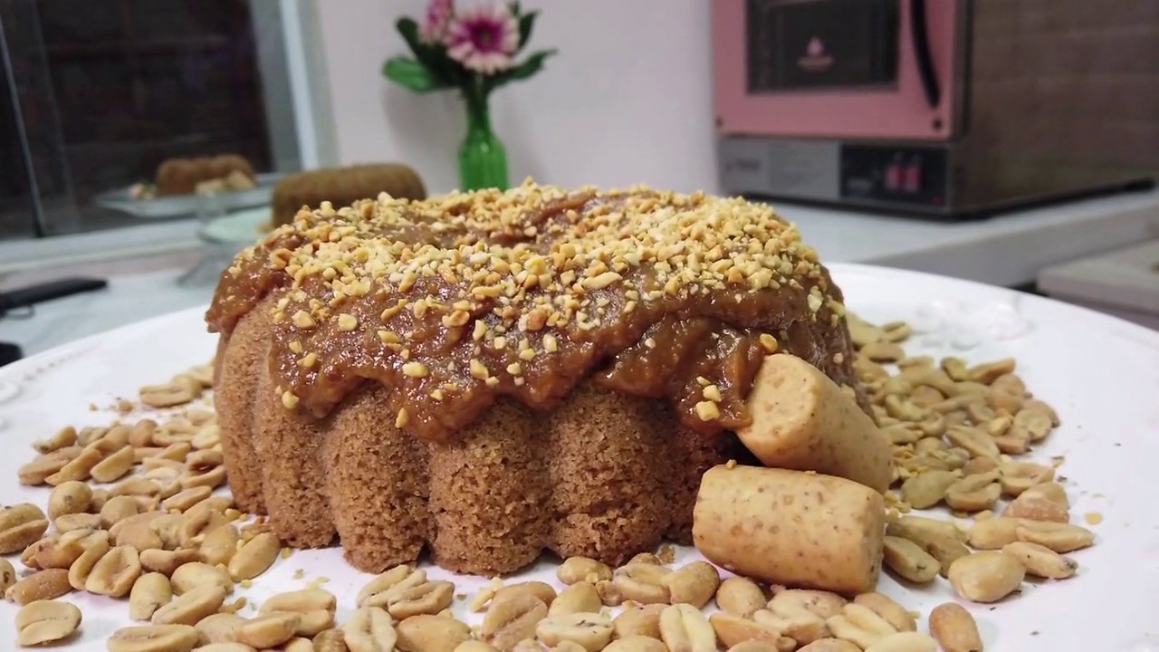 Bolo fit de paçoca | Receitas