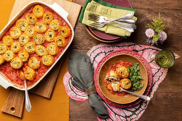 Rondelli de ricota com espinafre | Receitas
