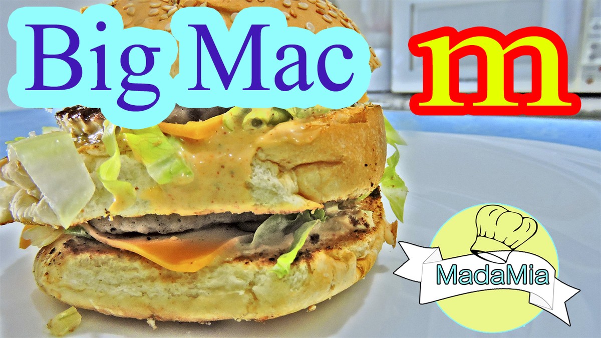 Bic Mac - MadaMia - Receita em vídeo | Pães e salgados | Receitas