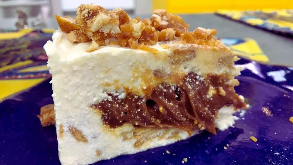 Torta crocante de doce de leite | Doces | Receitas