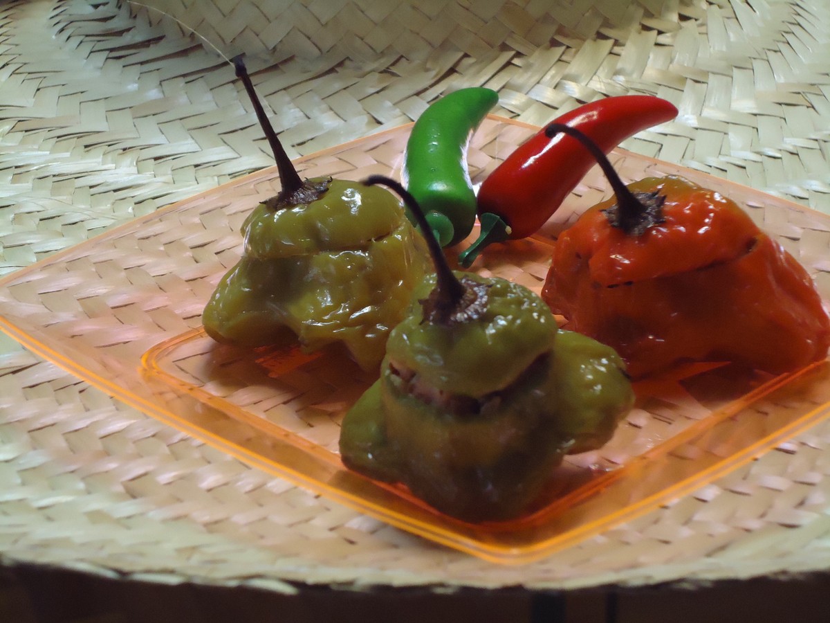 Pimenta cambuci recheada | Acompanhamentos | Receitas