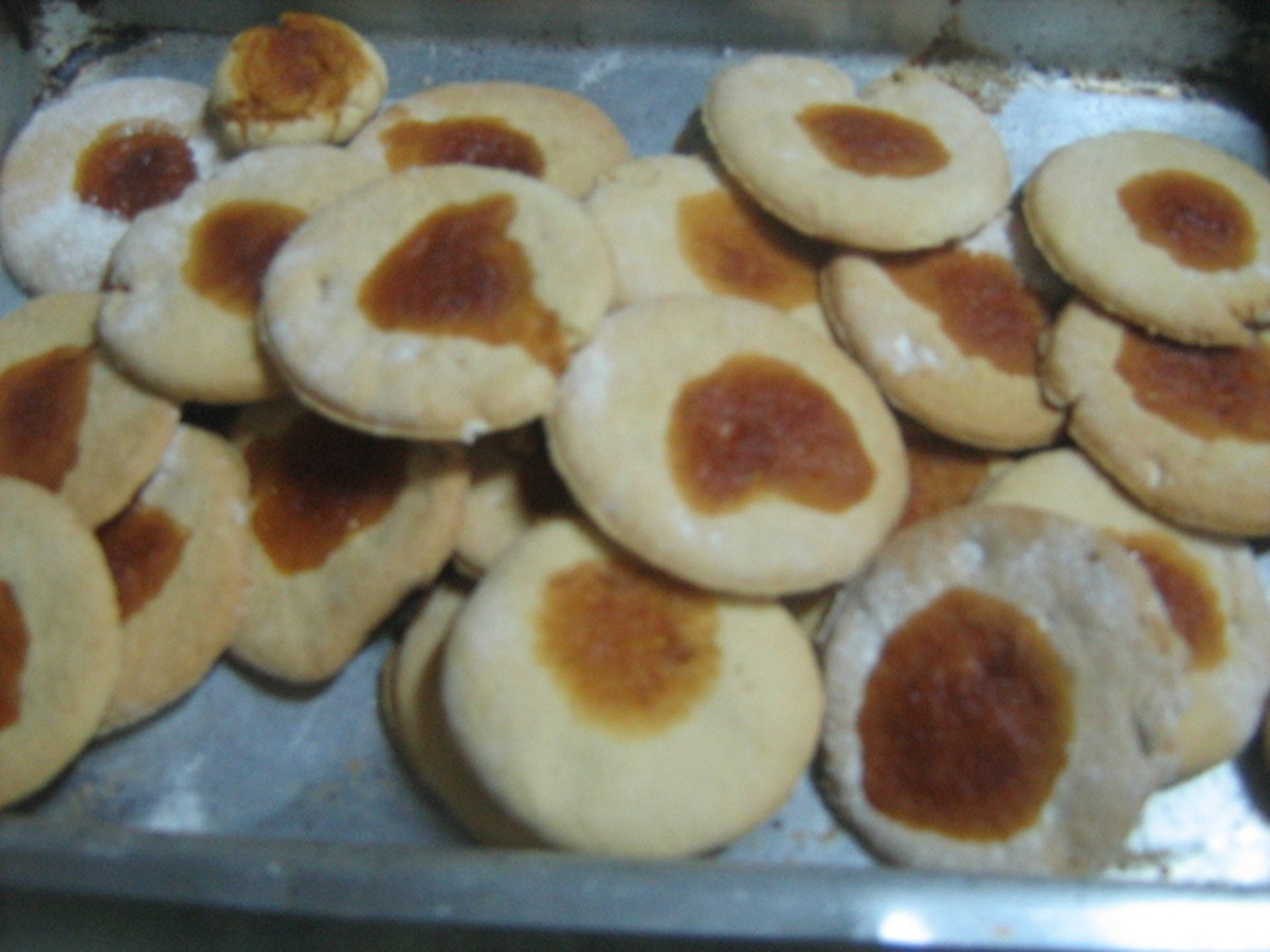 Biscoitos com geleia | Doces e sobremesas | Receitas
