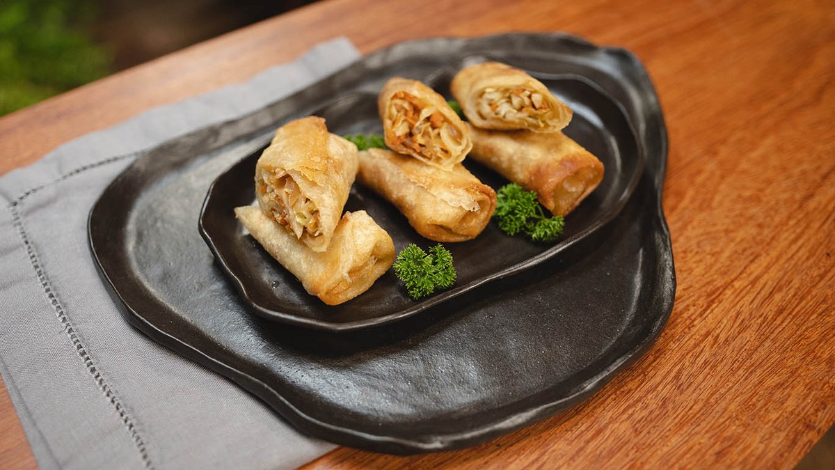 Harumaki de legumes do Rodrigo Hilbert | Tempero de Família | Receitas