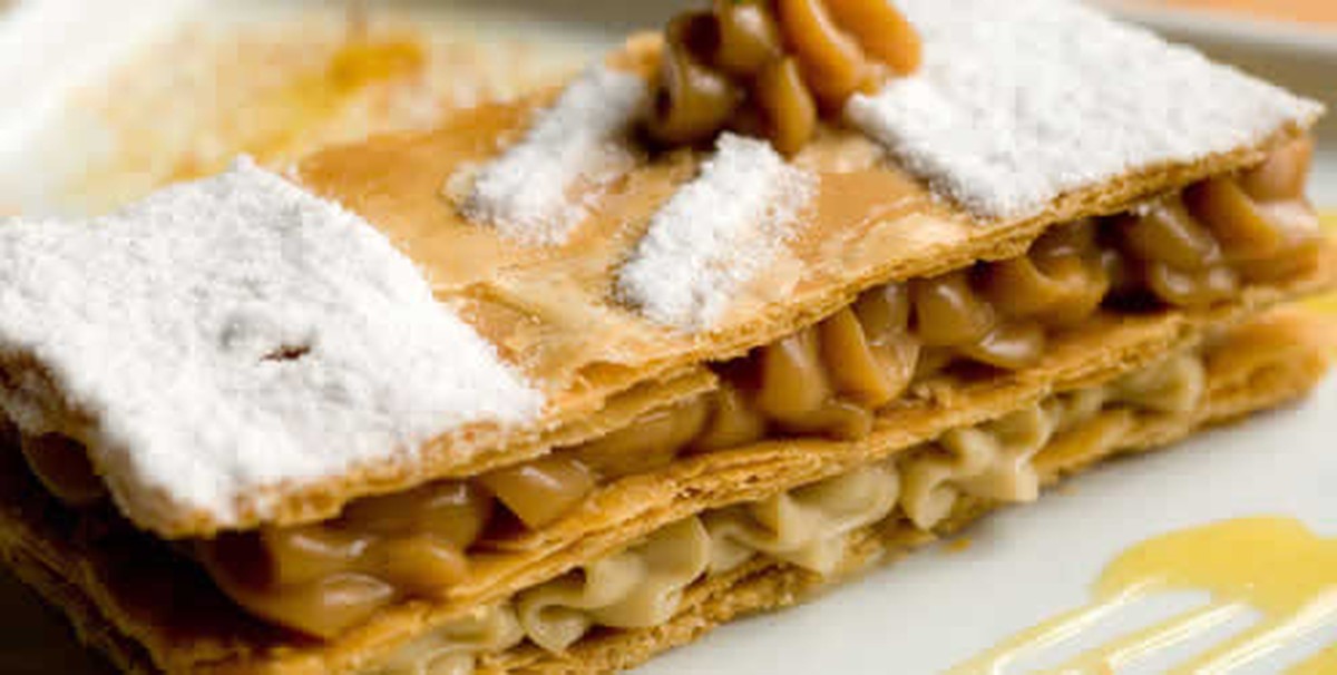 Mil-folhas de doce de leite | Doces e sobremesas | Receitas