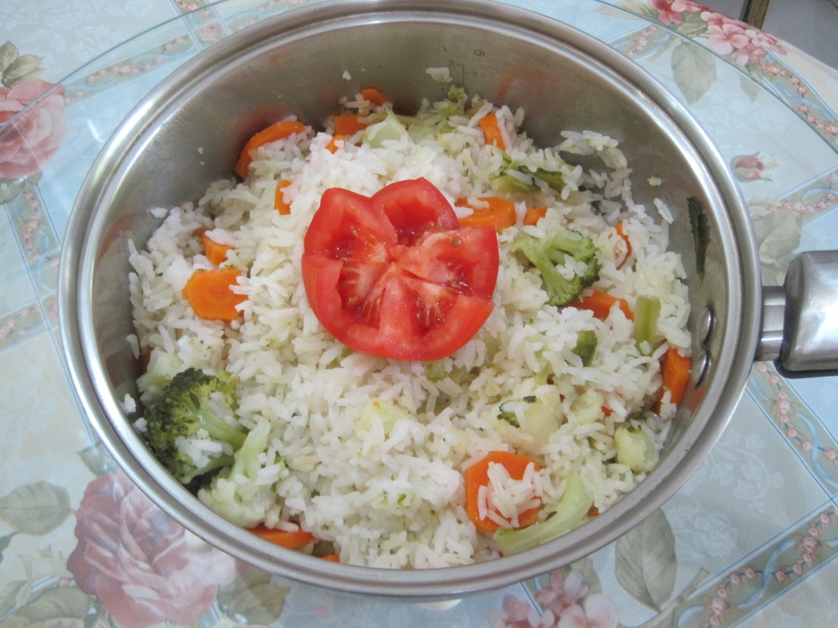 ARROZ COLORIDO | Acompanhamentos | Receitas