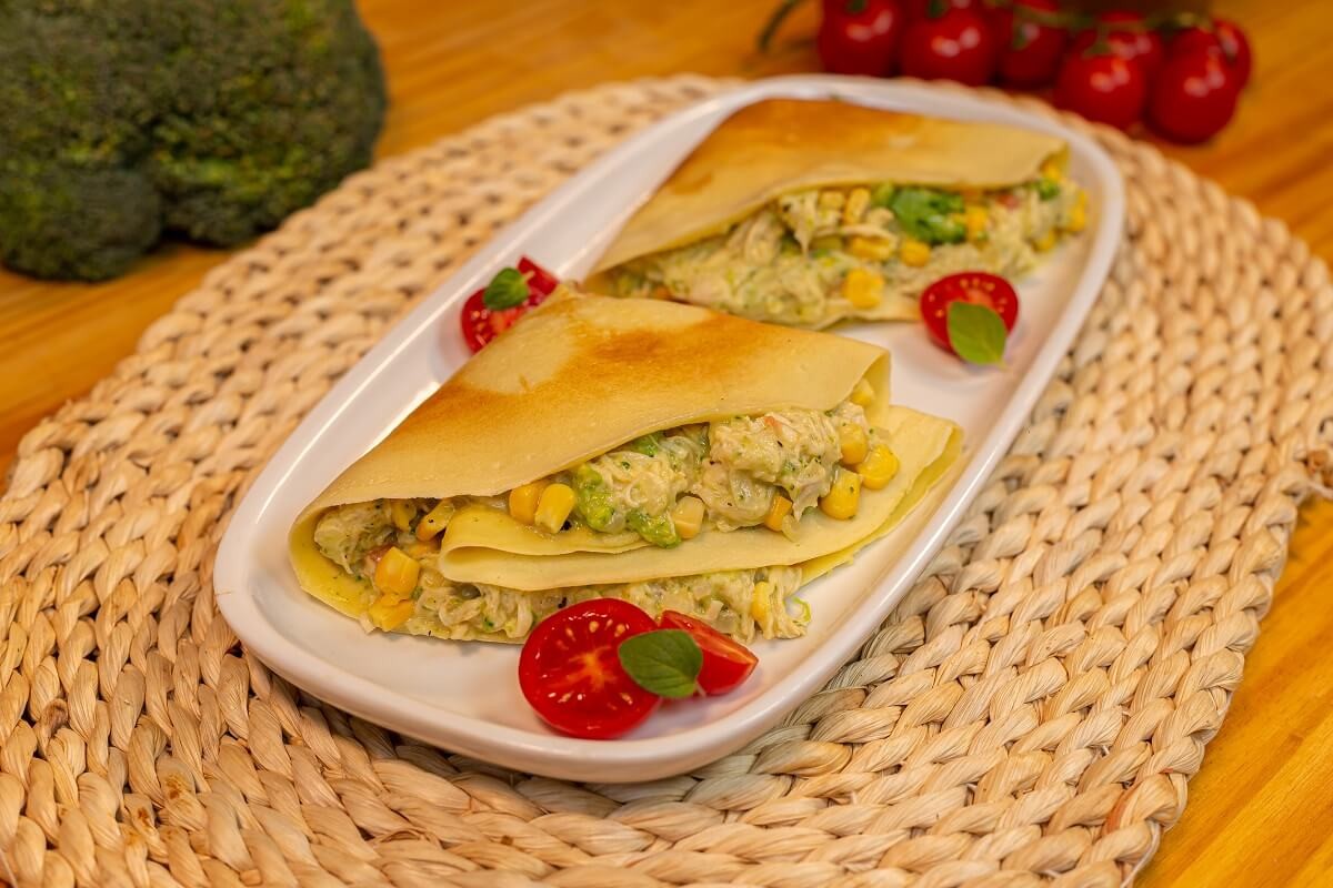 Crepe de frango | Receitas Sadia | Receitas