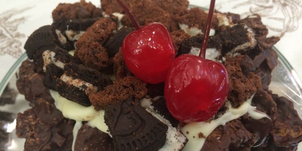 Cookie crocante de chocolate sem forno | Doces | Receitas