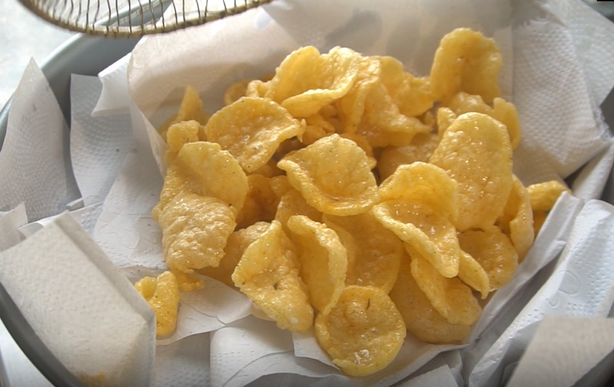Petisco saudável: aprenda a fazer salgadinho snacks a base milho e mandioca