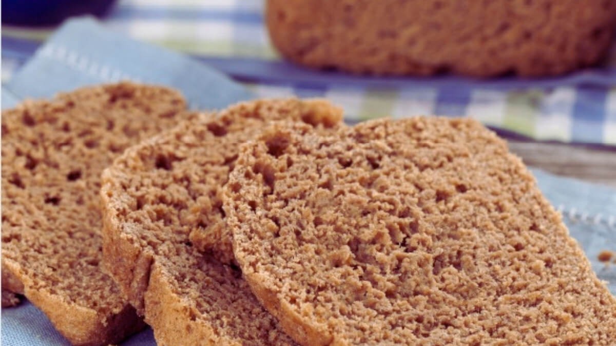 Pão de centeio integral | Receitas