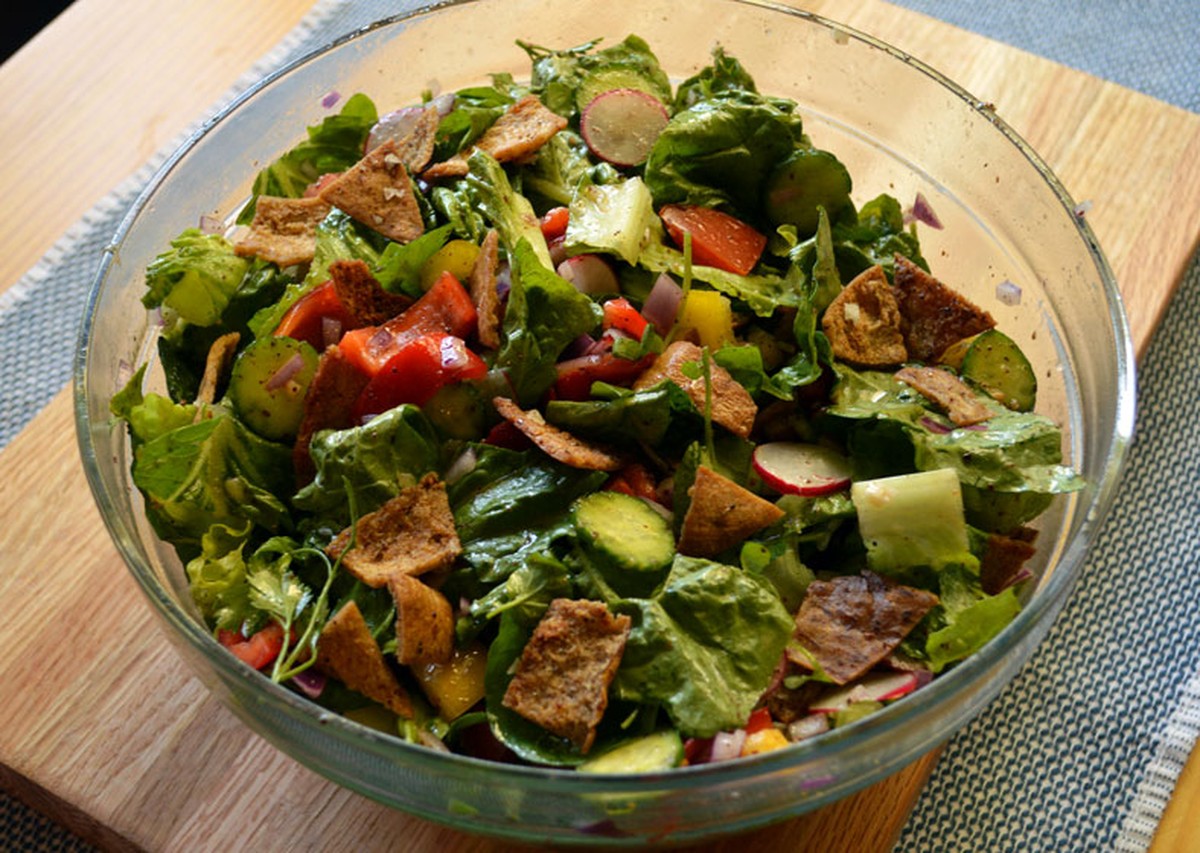 Fattoush, uma salada internacional