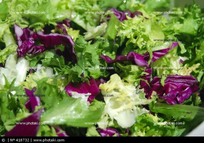 salada de repolho com alface | Receitas