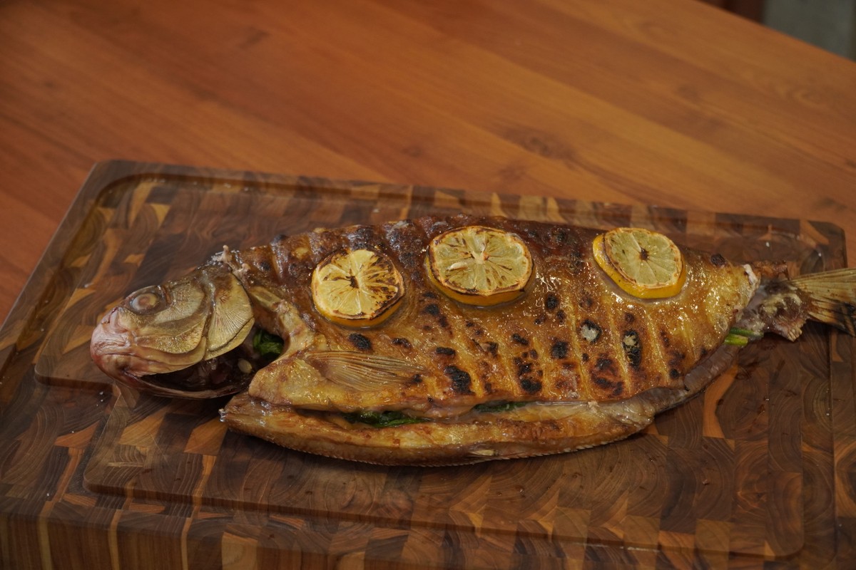 Pacu assado na brasa | Papo de Churrasco | Receitas