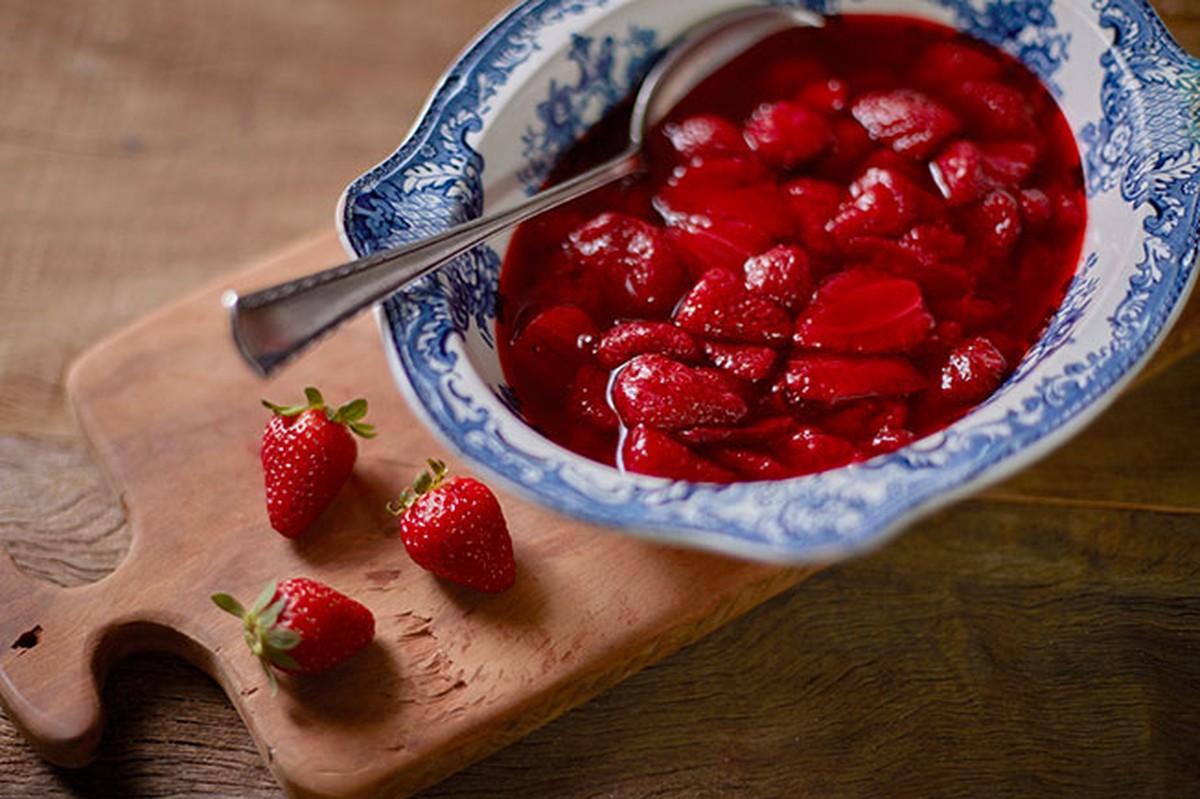 Compota de morangos assados da Rita Lobo | Cozinha Prática | Receitas