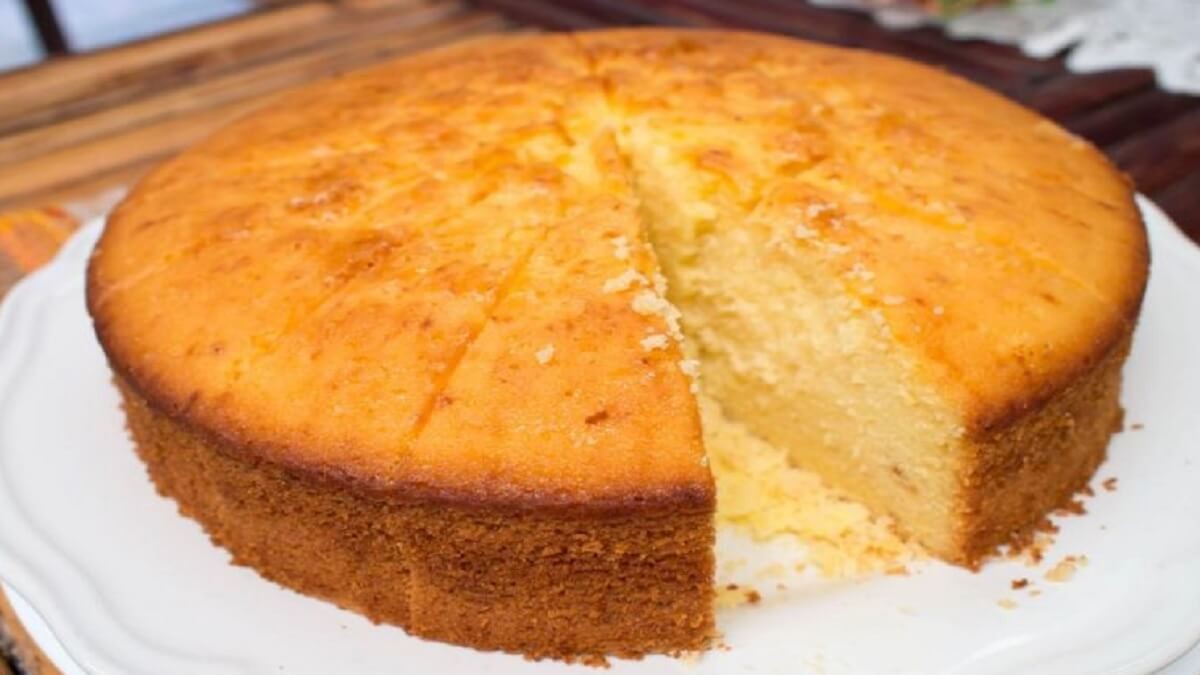 Bolo básico branco | Doces | Receitas