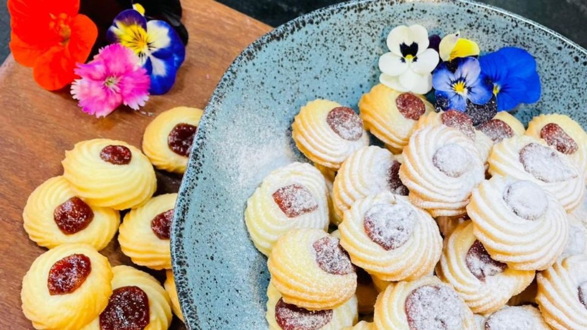 Biscoito amanteigado com goiabada | Doces | Receitas