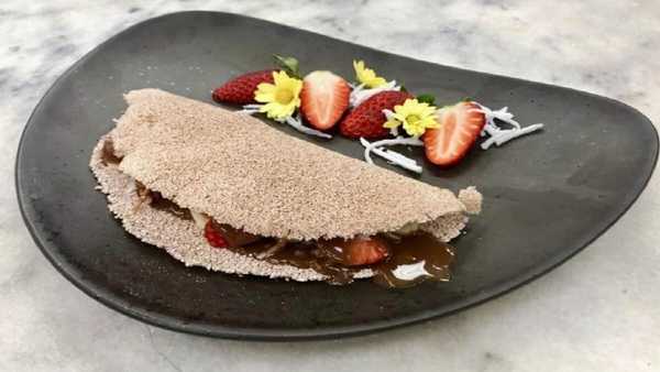 Tapioca de chocolate | Receitas