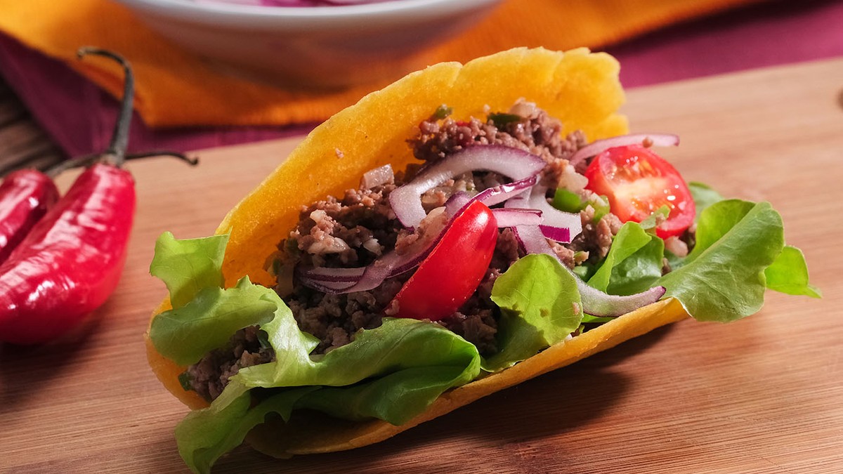 Taco mexicano | Salgados | Receitas