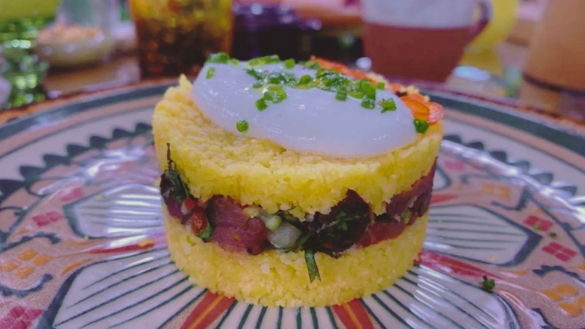 Cuscuz recheado | Salgados | Receitas