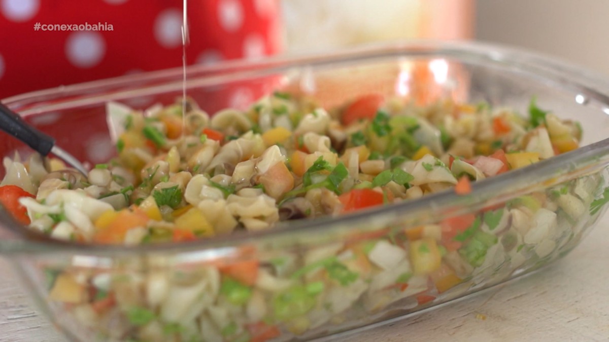 Aprenda a fazer uma saborosa salada de peguari | Conexão Bahia | Receitas
