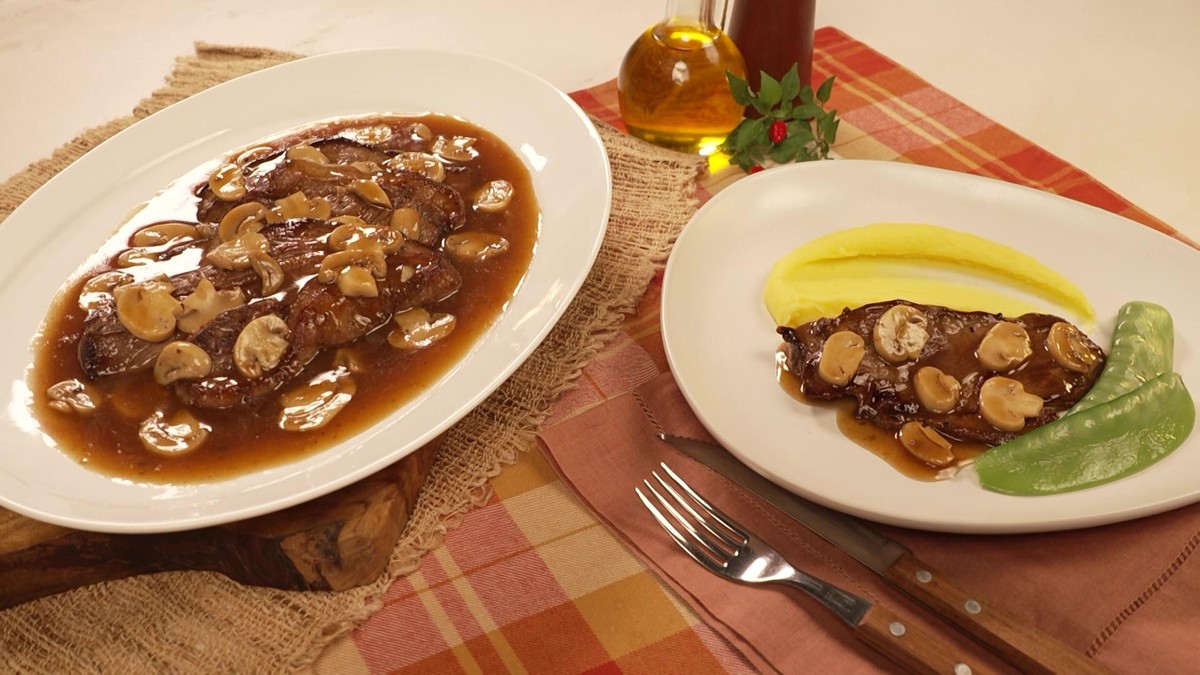 Alcatra ao molho madeira | Carnes | Receitas
