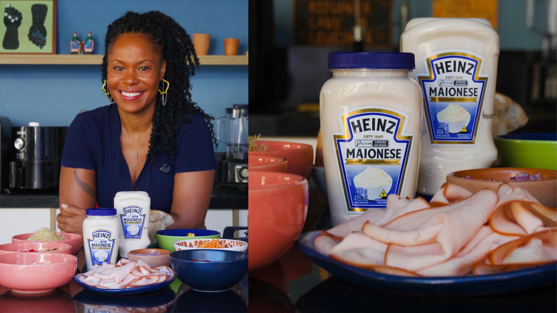 Torta salgada cremosa de peito de peru e Maionese Heinz | Receitas