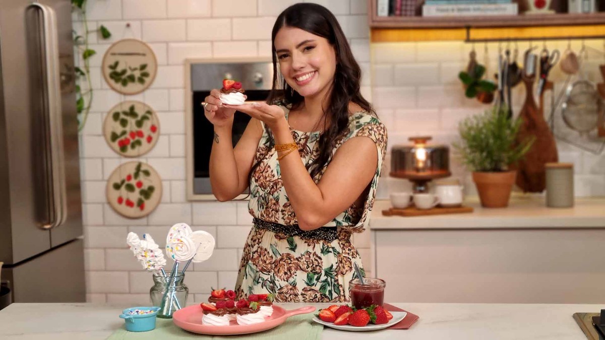 Merengue francês da Fernanda Bande | Doces e sobremesas | Receitas